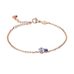 Armband AMELIA PARKER "AB017R", rose gold, Armb&auml;nder, Damen, 21cm, Edelstahl, Armband