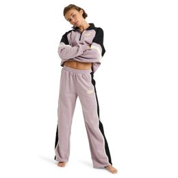 Jogginghose Roxy "Essential Energy Straight", Damen, Gr. S, nirvana, Obermaterial: 100% Baumwolle;, Hosen Jogginghose