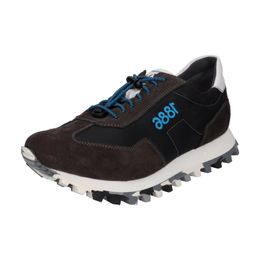Sneaker Josef Seibel "Clyde 01, titan-weiss", Herren, Gr. 44, grau (titan, wei&szlig;), Obermaterial: 80% Rindsleder Leather cow. 20% Textilmaterial TEXMAT., Schuhe Sneaker