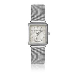Quarzuhr ISABELLA FORD "FF9-B018S", silber, Armbanduhren, Damen, Quarzuhr