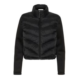 Wintermantel Kaffe "Jacke KAsuzi", Damen, Gr. 44, schwarz (schwarz deep), Obermaterial: 100% Polyamid PA., M&auml;ntel Wintermantel