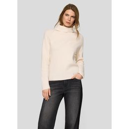 Strickpullover Rabe "Pullover", Damen, Gr. 46, beige, 75%Baumwolle, 25%Polyester, unifarben, gerade, gerader Abschluss, Pullover Strickpullover