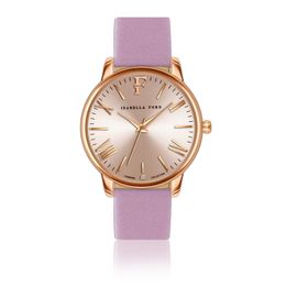 Quarzuhr ISABELLA FORD "FB3-S068R", pink, Armbanduhren, Damen, Quarzuhr