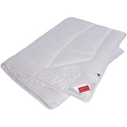Naturfaserbettdecke Hefel "Klima Control", wei&szlig;, B:135cm L:200cm, Bezug: 100% Baumwolle. F&uuml;llung: 100% Lyocell (TENCEL&trade;), Bettdecken
