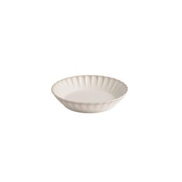 Teller APS "ARUMI", wei&szlig;, B:22,5cm H:4,5cm L:22,5cm &Oslash;:22,5cm, Melamin, Speiseteller, H: 3 cm, Melamin, wei&szlig; / beige