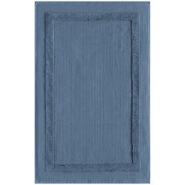 Badematte Egeria "LIVA", mount, H:5mm, Baumwolle, Badematten, Badematte, 50x80 cm, Waffelpiqu&eacute; Struktur