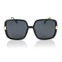 Sonnenbrille PHILIPP BLANC "PA03-01", Damen, schwarz, Sonnenbrillen Sonnenbrille, Glass 0.74MM Polarized Lens UV400，CAT3.0