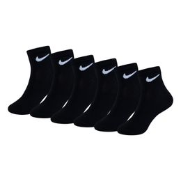 Socken Nike Sportswear, M&auml;dchen, Gr. 27 (6/7/34,5), schwarz, Materialmix, Socken Socken, f&uuml;r Kinder, f&uuml;r vielseitige Aktivit&auml;ten