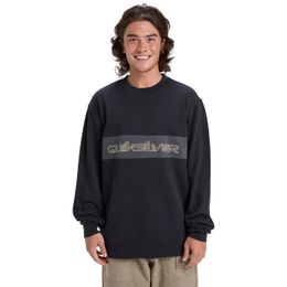 Sweatshirt Quiksilver "Cb", Herren, Gr. M, schwarz, Obermaterial: 45% Baumwolle, 40% Baumwolle, 15% Polyester., Sweatshirts Sweatshirt