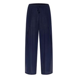 Stoffhose Cream "Hose Allie", Damen, Gr. 38, N-Gr, blau (navy blazer), Obermaterial: 100% Viskose CV., Hosen Stoffhose