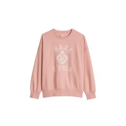 Marc O'Polo Sweatshirt MARC O'POLO "aus Bio-Baumwolle", M&auml;dchen, Gr. 152, rot, Obermaterial: 100% Baumwolle, unifarben, relaxed fit, Rundhals, Rippb&uuml;ndchen, Sweatshirts Sweatshirt