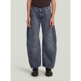 G-Star Raw 5-Pocket-Jeans G-STAR "Girls Bowey Extreme Carpenter Jeans", M&auml;dchen, Gr. 10, grau (schwarz), Obermaterial: 100% Baumwolle, Jeans 5-Pocket-Jeans