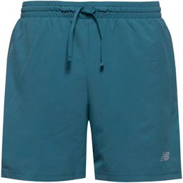 New Balance Laufshorts Herren - Gr&ouml;&szlig;e L - blau
