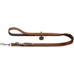 Hunter Verstellbare F&uuml;hrleine Comfort cognac M-L