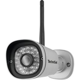 Technisat Au&szlig;enkamera 1 Full HD &Uuml;berwachungskamera, Nachtsicht silber