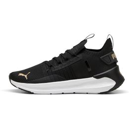 Puma Softride Symmetry Fuzion Wns Fitnessschuhe Damen - Gr&ouml;&szlig;e 42 1/2 - schwarz