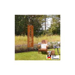 Home Deluxe Sichtschutz aus Qualit&auml;tsstahl AURELIA - Made in Germany