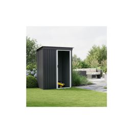 Home Deluxe Ger&auml;teschuppen aus verzinktem Stahl BOHIO XS - 163 x 182 cm