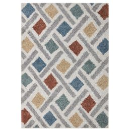 Moderner Marokkanischer Teppich "Mersey Ruby", 100% Polypropylen - 80x150 cm KADIMA DESIGN