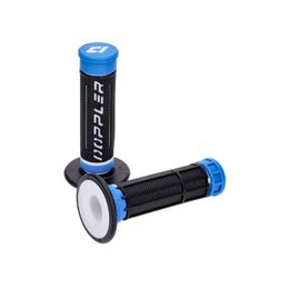 Griffe Satz Doppler Grip 3D schwarz / wei&szlig; / blau