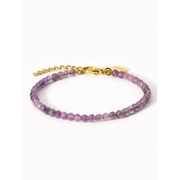 PURELEI Amethyst Armband, verstellbare L&auml;nge