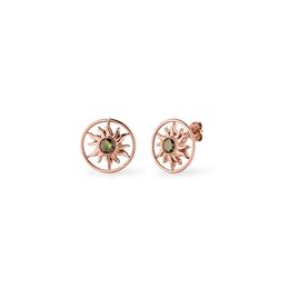 PURELEI Luana Coin Ohrringe mit Zirkonia Steinen