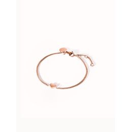 PURELEI Tiny Heart Armband, verstellbare L&auml;nge