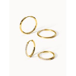 PURELEI Lovely Glitter Ohrring-Set mit Zirkonia Steinen