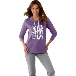Damen Sweatshirt feige, Gr&ouml;&szlig;e 38