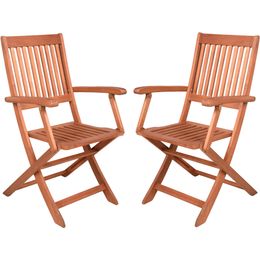 Klappstuhl Garden Pleasure "SEATTLE", braun, braun, braun, B:51cm H:90cm T:56cm, Massivholz, St&uuml;hle, Klappstuhl, klappbar