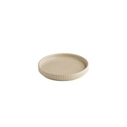 Teller APS "THE GRID", sand, B:16cm H:2,5cm L:16cm &Oslash;:16cm, Glas, Speiseteller, Glas, 6 St&uuml;ck