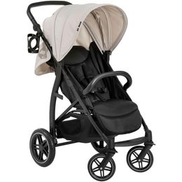 Kinder-Buggy hauck "Rapid 4D", Kinder, beige (classic beige), Aluminium, Kunststoff, Polyester, Kinderwagen, belastbar bis 22 kg