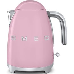 Smeg Wasserkocher "KLF03PKEU", pink (cadillac pink), B:22,3cm H:24,8cm T:17,1cm, Wasserkocher