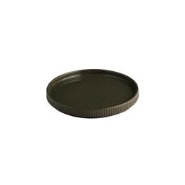 Teller APS "THE GRID", braun, B:20cm H:2,5cm L:20cm &Oslash;:20cm, Glas, Speiseteller, Glas, 6 St&uuml;ck