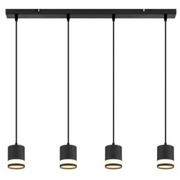 Globo LIGHTING H&auml;ngeleuchte "LUCERO", schwarz, 1 Stk., Leuchten, H&auml;ngelampe/Pendelleuchte/Esszimmer/Wohnzimmer/Esstisch, H&auml;ngeleuchte