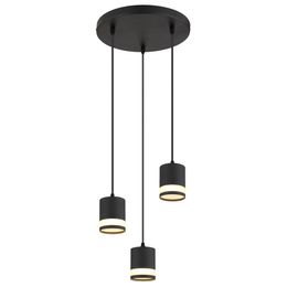 Globo LIGHTING H&auml;ngeleuchte "LUCERO", schwarz, 1 Stk., Leuchten, H&auml;ngelampe/Pendelleuchte/Esszimmer/Wohnzimmer/Esstisch, H&auml;ngeleuchte