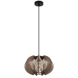 NOWA Pendelleuchte "SAKURA", schwarz, 1, &Oslash; 34cm H: 150cm, 1 Stk., Leuchten, H&auml;ngeleuchte, H&auml;ngelampe, Pendelleuchte
