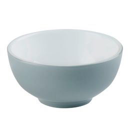 Schale APS "SNUG", blau, B:14cm H:6,5cm T:14cm &Oslash;:14cm, Porzellan, Sch&uuml;sseln, Schale, Porzellan &Oslash; 12 cm, 250ml, stapelbar, sp&uuml;lmaschinengeeignet