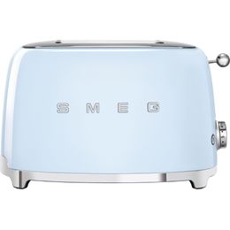 Smeg Toaster "TSF01PBEU", blau, B:32,5cm H:19,8cm T:19,5cm, Toaster