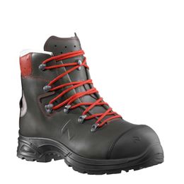 Sicherheitsschuh HAIX "Protector Light 46024" Gr. 8,5, braun, 8,5, Obermaterial: 100% Rindnubukleder CNU., Schuhe
