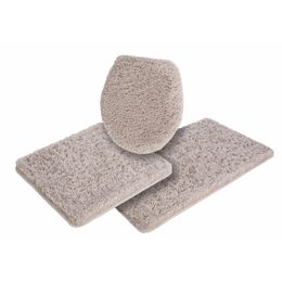 M&ouml;ve Badematte M&Ouml;VE "Superwuschel, Badvorleger, Badezimmer Teppich" Gr. 12, wei&szlig; (cashmere), H:40mm, Polyester, Badematten, Badematte, Mikrofaser-Badematte, Badteppich, rechteckig, rund & als 3-tlg. Set