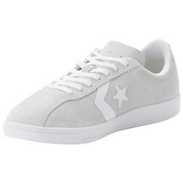 Sneaker Converse "ALL STAR CLASSIC TRAINER SUEDE", Damen, Gr. 43, wei&szlig; (moonbathe, wei&szlig;, gum), Leder, Schuhe Sneaker