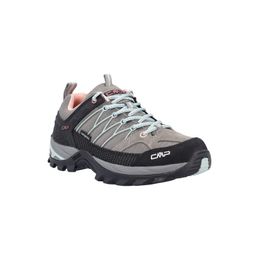 Wanderschuh CMP "Rigel Low", Damen, Gr. 42, grau (grau, schwarz), Obermaterial: 100% Nylon NY., Schuhe Wanderschuh