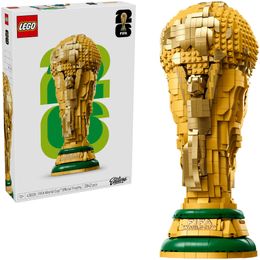 Konstruktionsspielsteine Lego "Offizieller Pokal der FIFA Fu&szlig;ball-Weltmeisterschaft (43020)", bunt, Spielbausteine, Kinder, Kunststoff, Lego Editions Football