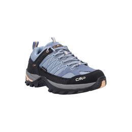 Wanderschuh CMP "Rigel Low", Damen, Gr. 36, blau (hellblau, schwarz), Obermaterial: 100% Nylon NY., Schuhe Wanderschuh