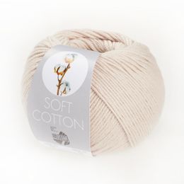 Soft Cotton von Lana Grossa, Greige, aus Baumwolle