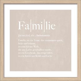 Pro Art Gerahmtes Bild FAMILIE
