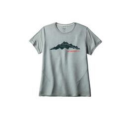 Brooks Distance Short Sleeve 3.0 Bekleidung Damen blau