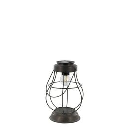 Chic Antique Solarlaterne LED Vintage 26 cm, &Oslash; 16 cm skandinavische Deko Online Shop