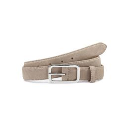 Lascana H&uuml;ftg&uuml;rtel 'Lederg&uuml;rtel, Anzugg&uuml;rtel, Hoseng&uuml;rtel, Jeansg&uuml;rtel, G&uuml;rtel' taupe Gr. 105 f&uuml;r Damen